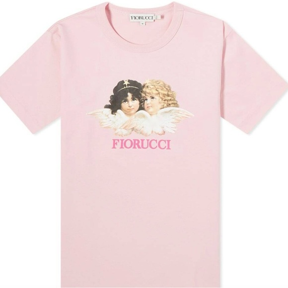 Fiorucci | Tops | Fiorucci Pink Tee | Poshmark